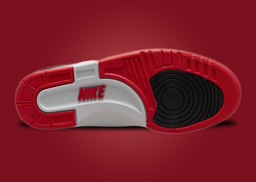The Nike Air Alpha Force 88 White University Red Black Releases July 15 ...