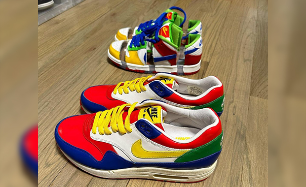 A Google-Themed Nike Air Max 1 Sample Appears - Sneaker News
