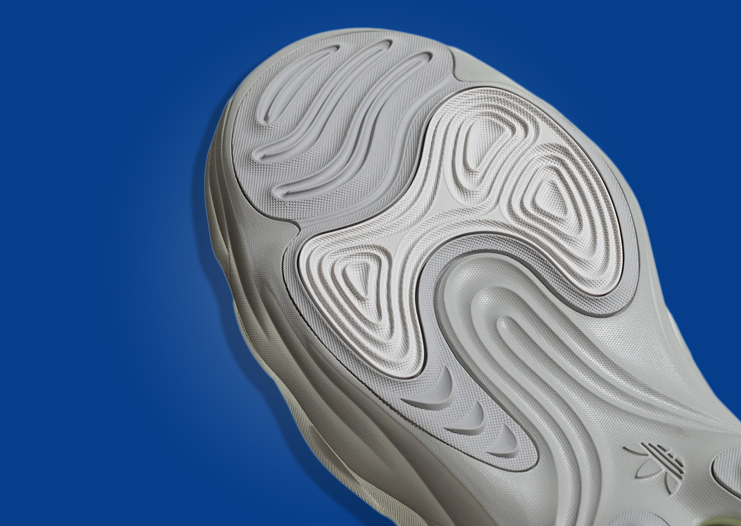 Bright Royal Pops On This Greyscale adidas adiFOM Q - Sneaker News