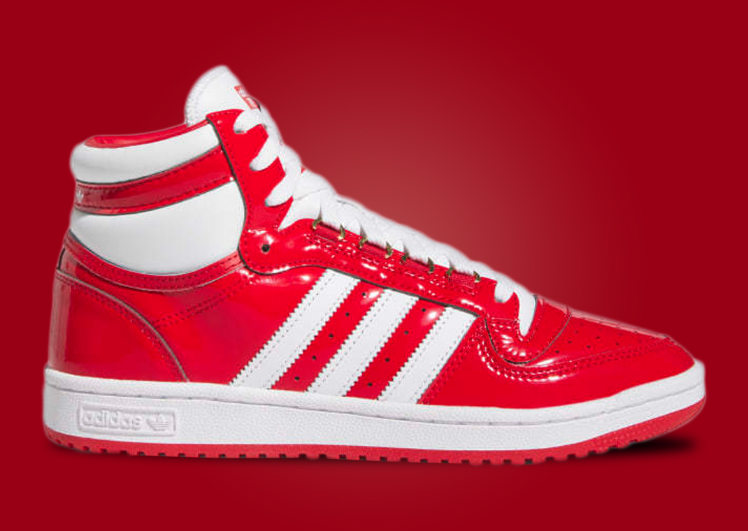 Patent Leather Takes Over A Duo Of adidas Top Ten Colorways - Sneaker News