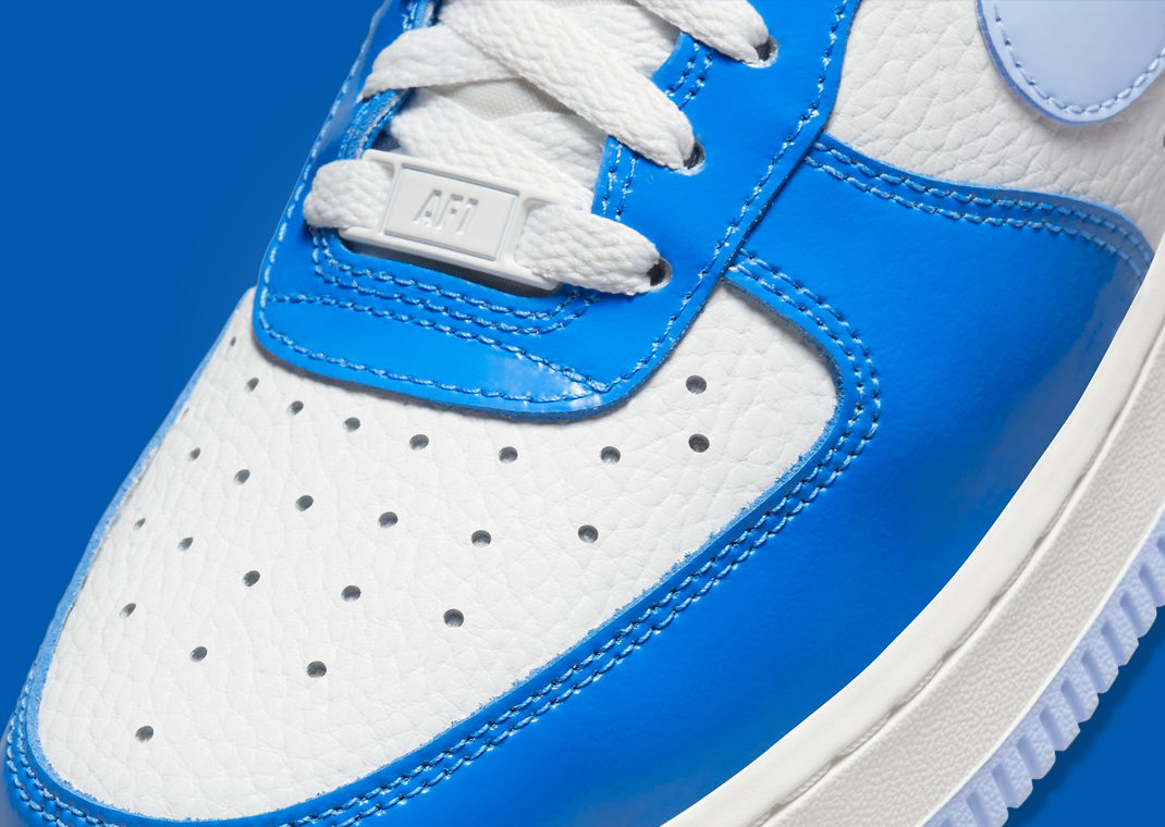 Blue Patent Leather Glazes Over The Nike Air Force 1 Low - Sneaker News