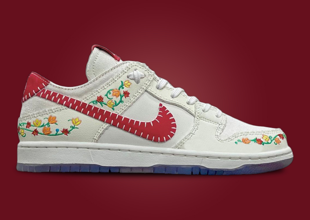 The Nike SB Dunk Low N7 Decon Pack Features Floral Patterns - Sneaker News