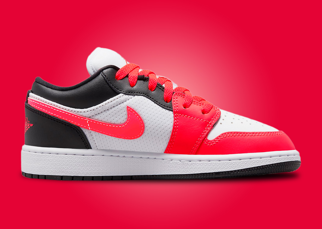 The Air Jordan 1 Low SE Alternate Infrared 23 Black Is A Mismatch Made ...