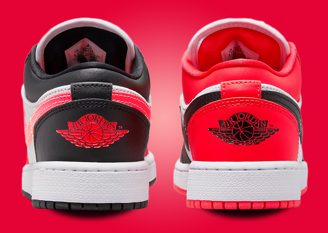 The Air Jordan 1 Low SE Alternate Infrared 23 Black Is A Mismatch Made ...