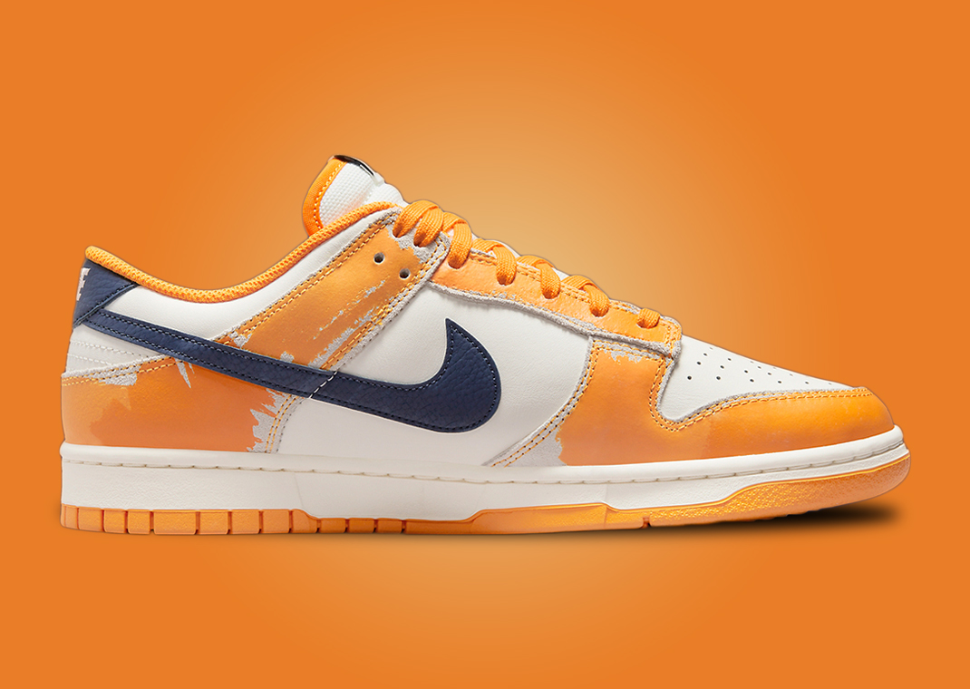 The Nike Dunk Low Faded Paint Goes All-Out With The Pre-Aged Aesthetic ...