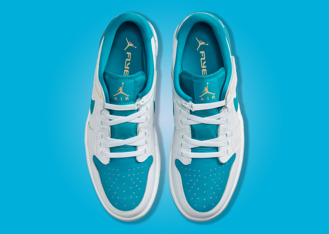 Fuse Form And Function With The Air Jordan 1 Low Flyease White Aquatone ...