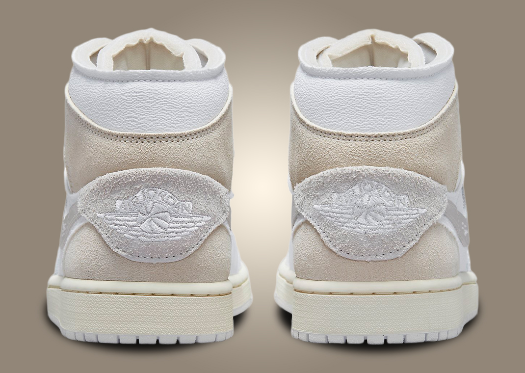 The Air Jordan 1 Mid SE Craft White Light Orewood Brown Was Made For ...