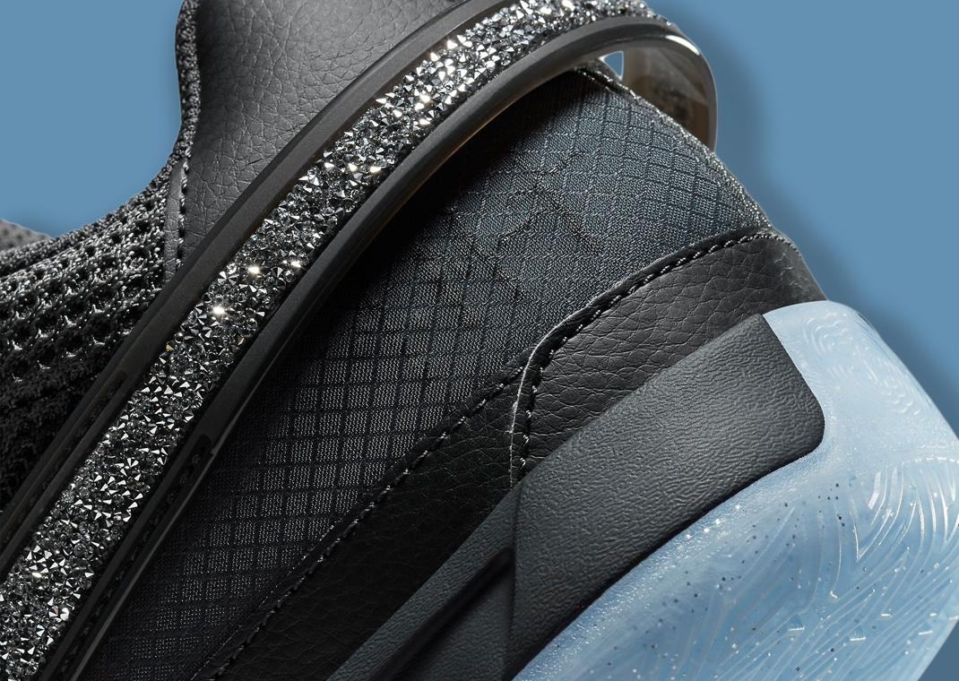 Shine Bright With This Swarovski Crystal-Covered Nike Ja 1 - Sneaker News