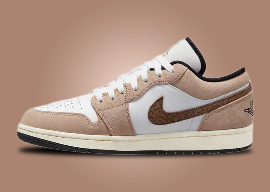 The Air Jordan 1 Low SE Elephant Print Never Forgets - Sneaker News
