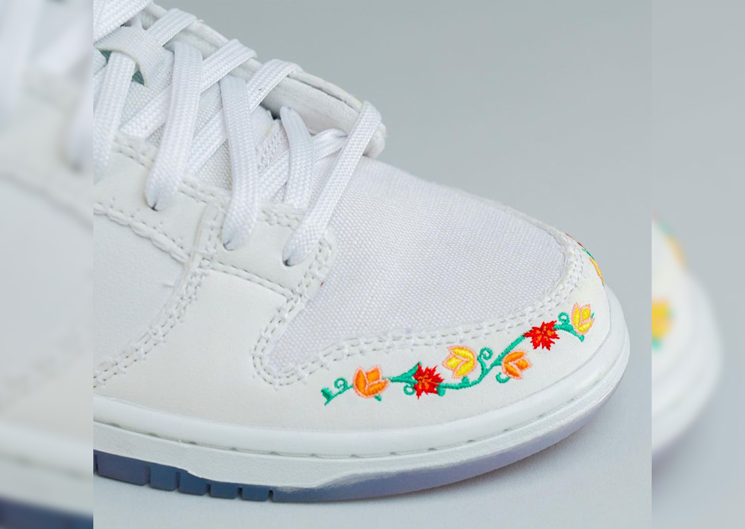The Nike SB Dunk Low N7 Decon Pack Features Floral Patterns - Sneaker News