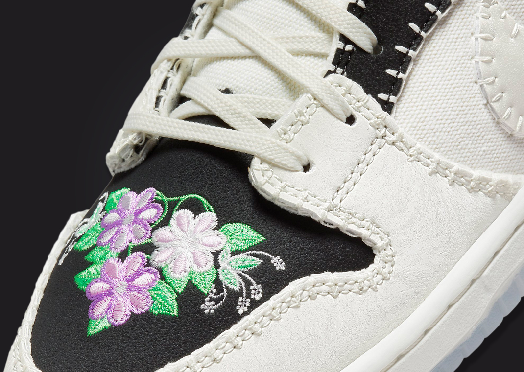 The Nike SB Dunk Low N7 Decon Pack Features Floral Patterns - Sneaker News