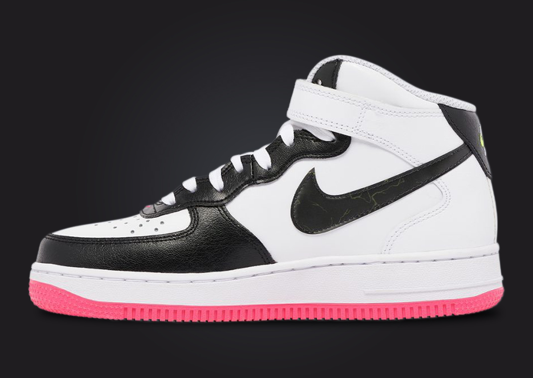 The Nike Air Force 1 Mid Electric Swoosh Is A Shock To The System ...