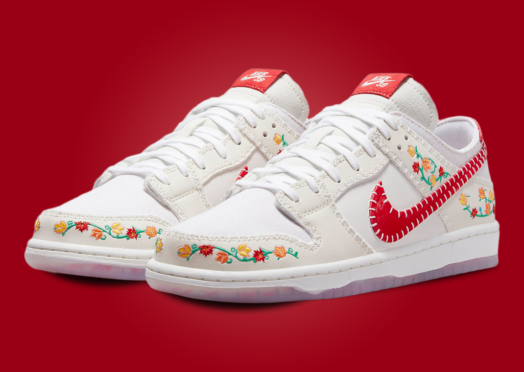 The Nike SB Dunk Low N7 Decon Pack Features Floral Patterns - Sneaker News