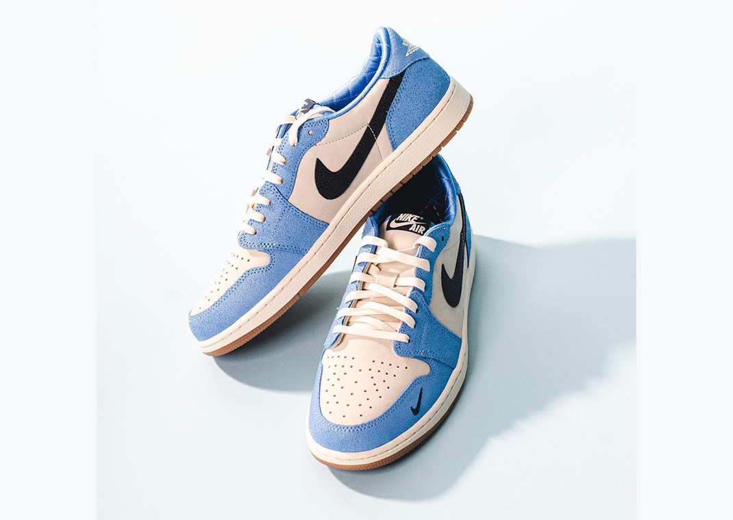 UNC Unveils Its Football Team’s Air Jordan 1 Retro Low OG PE - Sneaker News