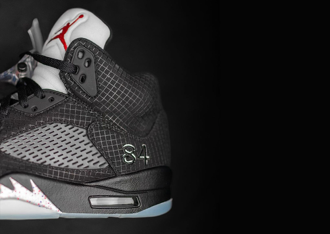 Detailed Look At Mark Wahlberg's Air Jordan 5 Retro Transformers ...