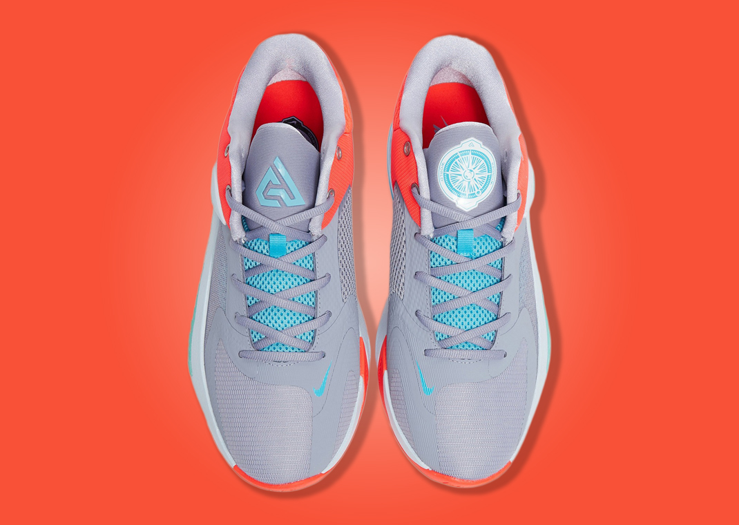 Giannis Antetokounmpo Adds Neon Accents To The Latest Nike Zoom Freak 4 ...