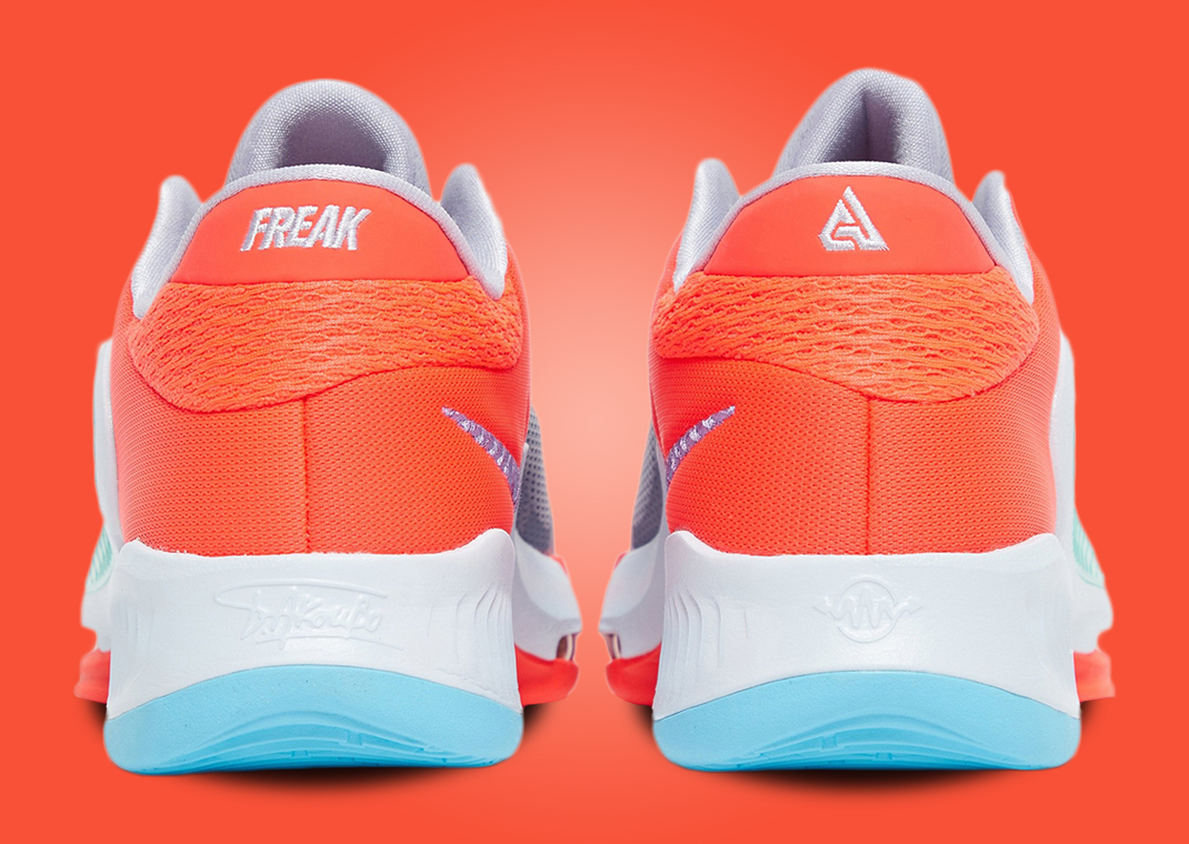 Giannis Antetokounmpo Adds Neon Accents To The Latest Nike Zoom Freak 4 ...