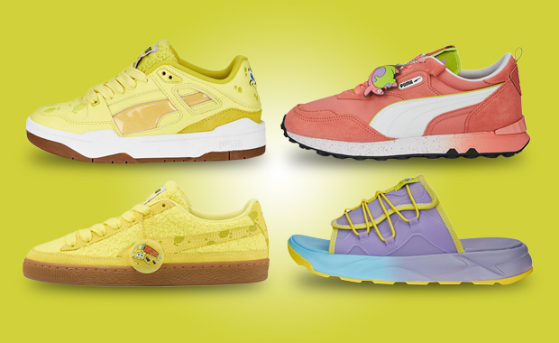 Puma Brings Spongebob To Sneakers With A Collection Of Footwear ...
