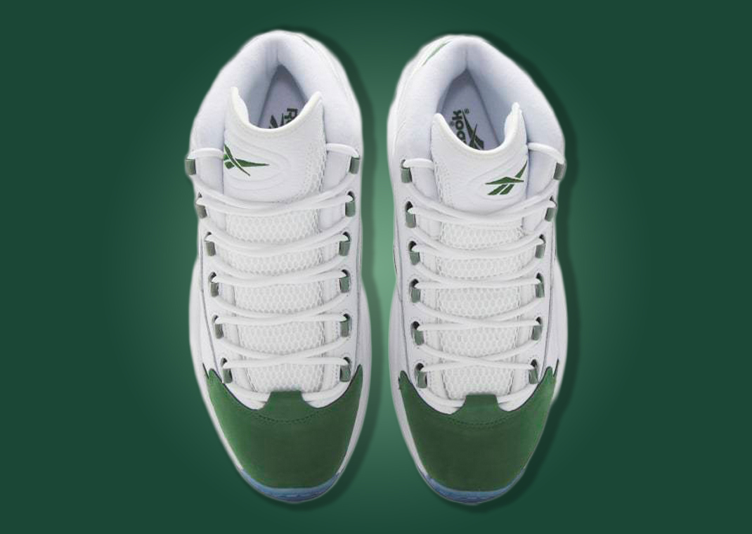 Michigan State Vibes Appear On This Reebok Question Mid - Sneaker News