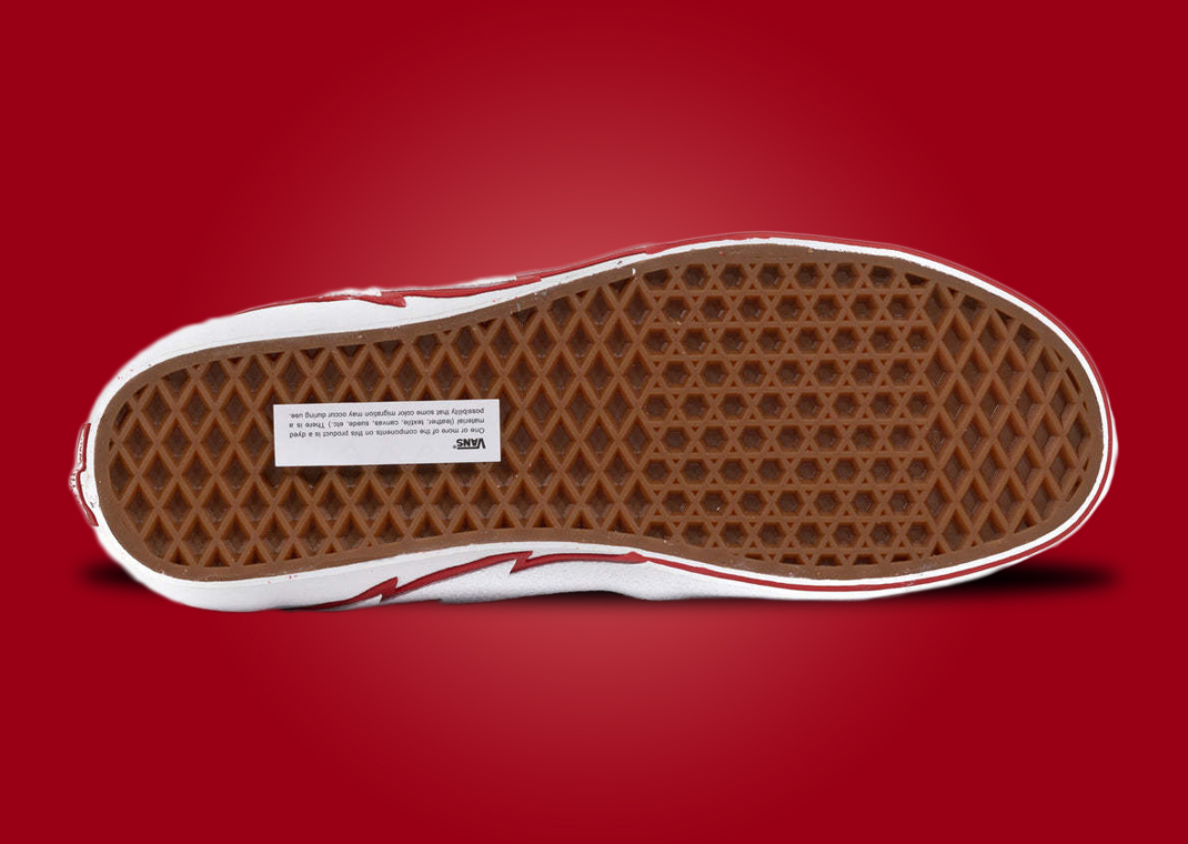 The Vans Sk8-Hi Gets Lightning Bolt Details In A Classic Bred Colorway ...