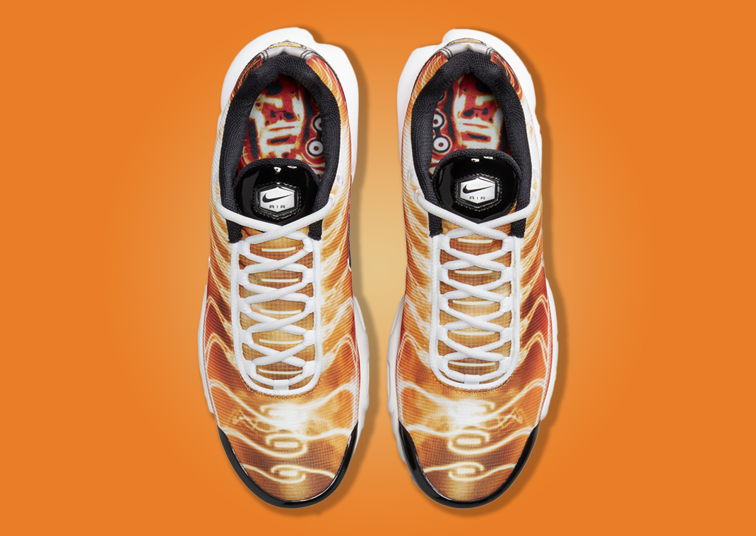 Red Flame Graphics Adorn This Nike Air Max Plus - Sneaker News