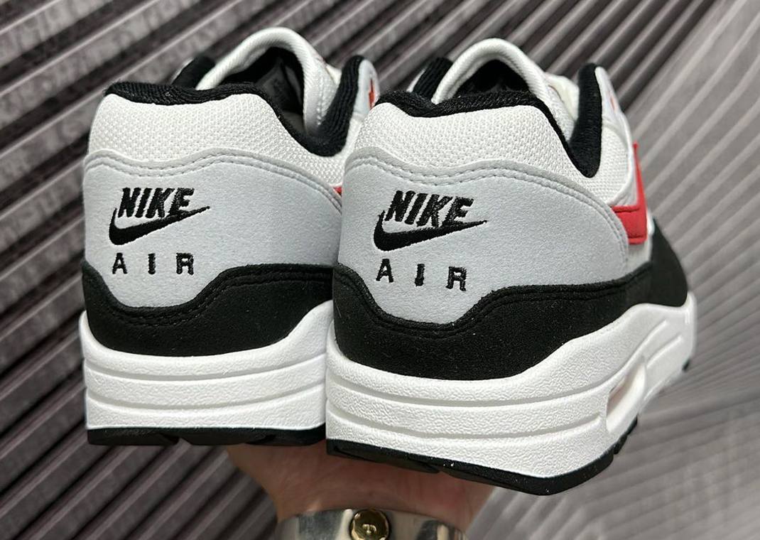 Official Look At The Nike Air Max 1 White Black Red - Sneaker News