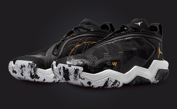 The Jordan Why Not 0.6 Black Metallic Gold White Releases On April 5th ...