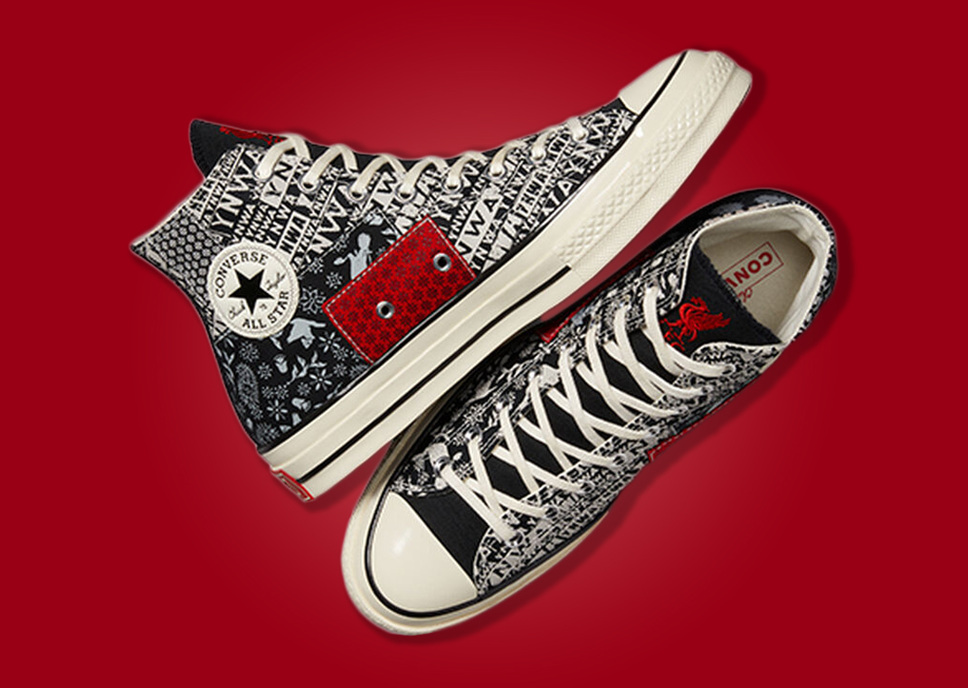 Liverpool FC Brings Its Branding To A Two-Pack Of Converse Sneakers ...