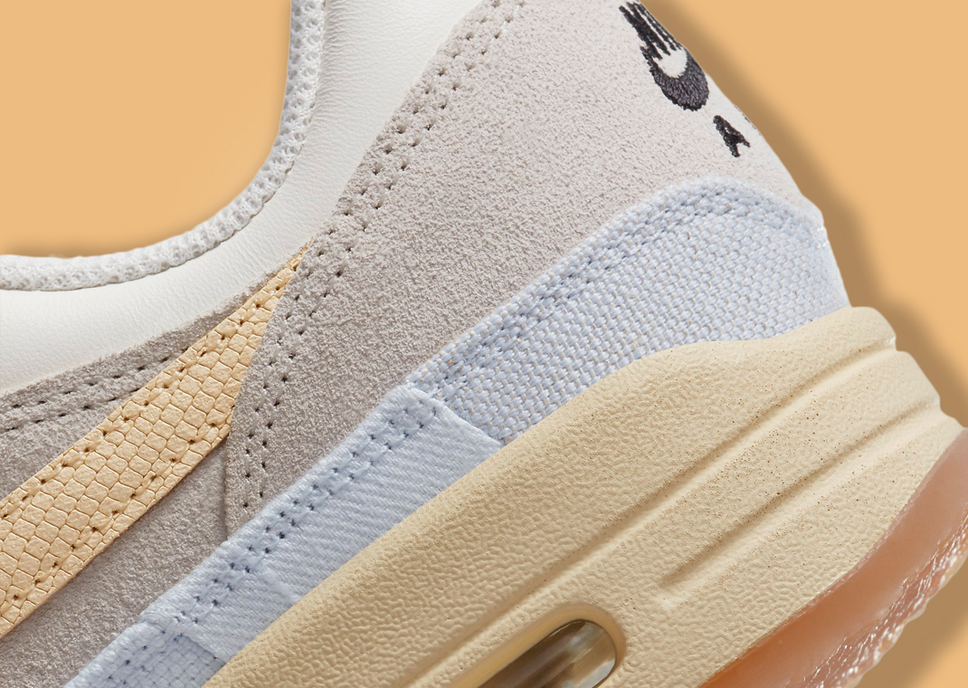Light Bone Accents This Nike Air Max 1 Crepe - Sneaker News