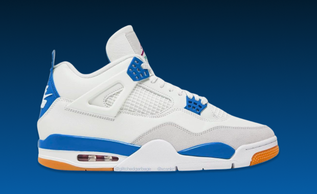 Second Nike SB x Air Jordan 4 Rumored To Be Blue Sapphire - Sneaker News