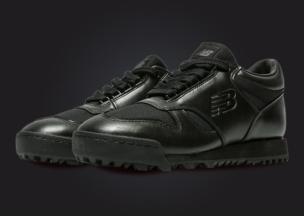 New Balance Dresses This Rainier Boot Low In All-Black - Sneaker News