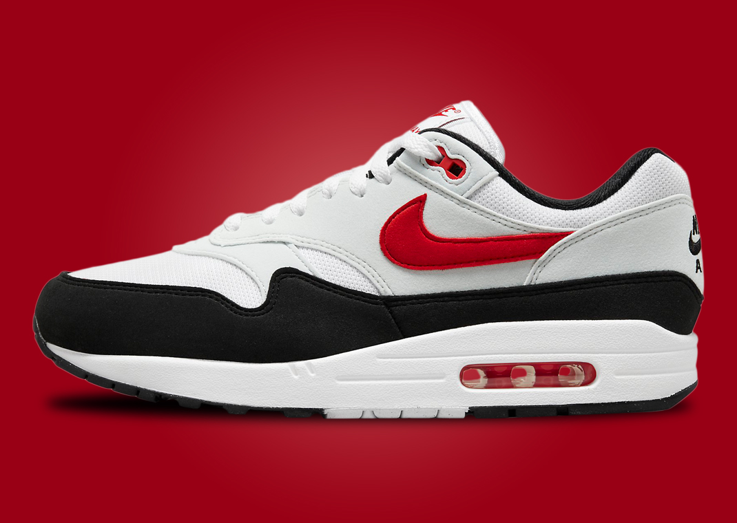 Official Look At The Nike Air Max 1 White Black Red - Sneaker News