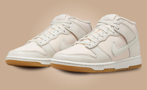 The Nike Dunk Mid Sail Guava Ice Is One Of The Cleanest Dunks Yet ...