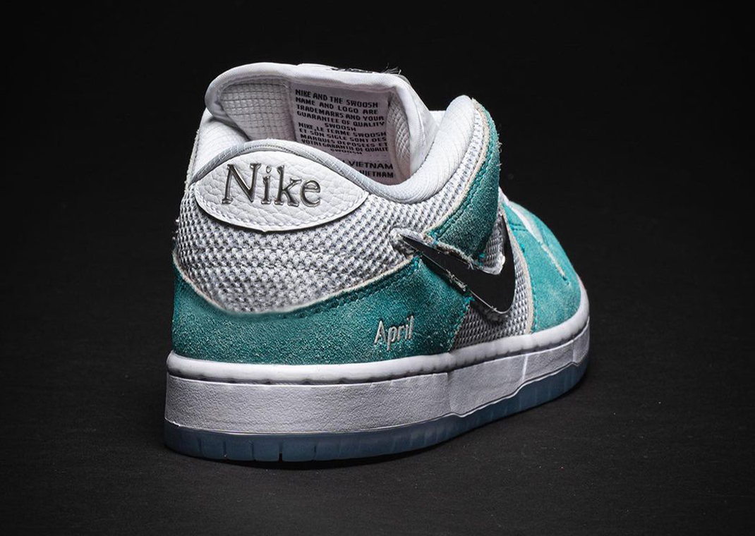 Detailed Look April Skateboards x Nike SB Dunk Low - Sneaker News