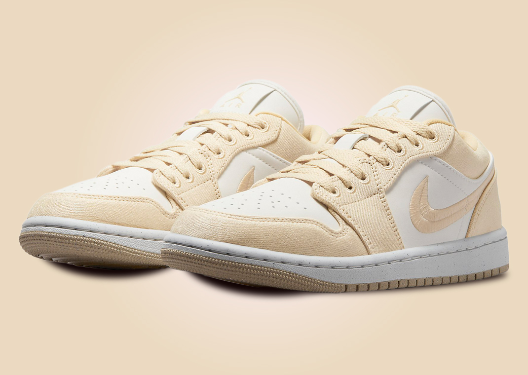 The Air Jordan 1 Low SE Canvas Team Gold Keeps Things Simple - Sneaker News