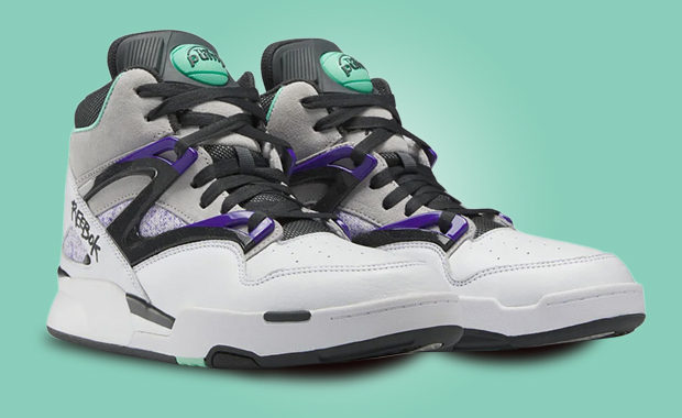 First Looks At The Reebok Pump Omni Zone 2 Grey Purple Mint - Sneaker News
