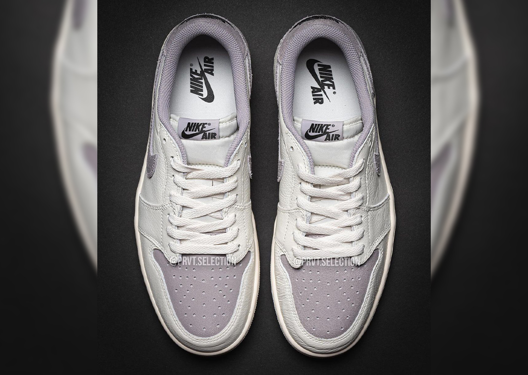 Atmosphere Grey Accents This Air Jordan 1 Retro Low OG - Sneaker News