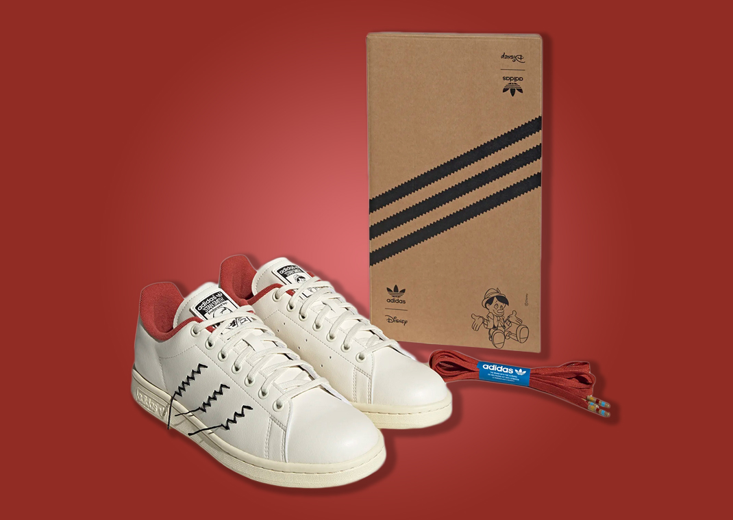 The Disney x adidas Stan Smith Pinocchio Brings The Iconic Puppet To ...