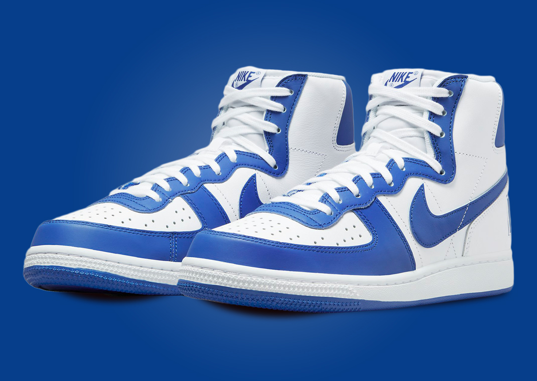 The Nike Terminator High White Game Royal Gives Kentucky Vibes ...