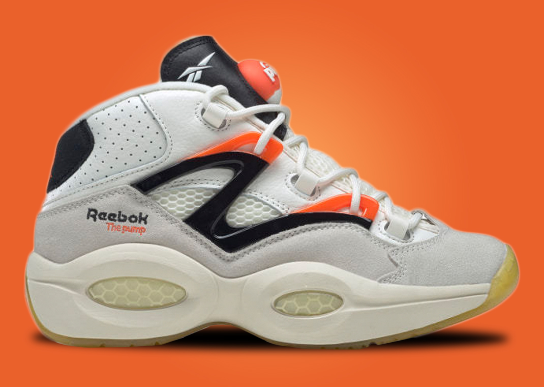 The Reebok Question Pump Chalk Fuses Two Iconic Reebok Sneakers ...