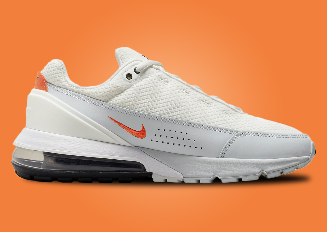 The Nike Air Max Pulse Summit White Pure Platinum Safety Orange Nods To ...