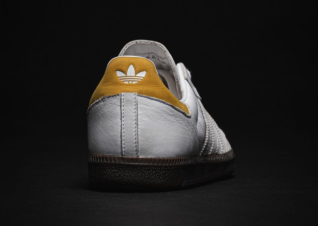 The Kith x adidas Samba White Yellow Keeps Things Classic - Sneaker News