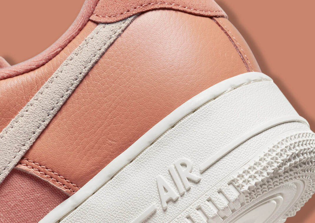 Premium Materials Take Over The Nike Air Force 1 Low LX Amber Brown ...