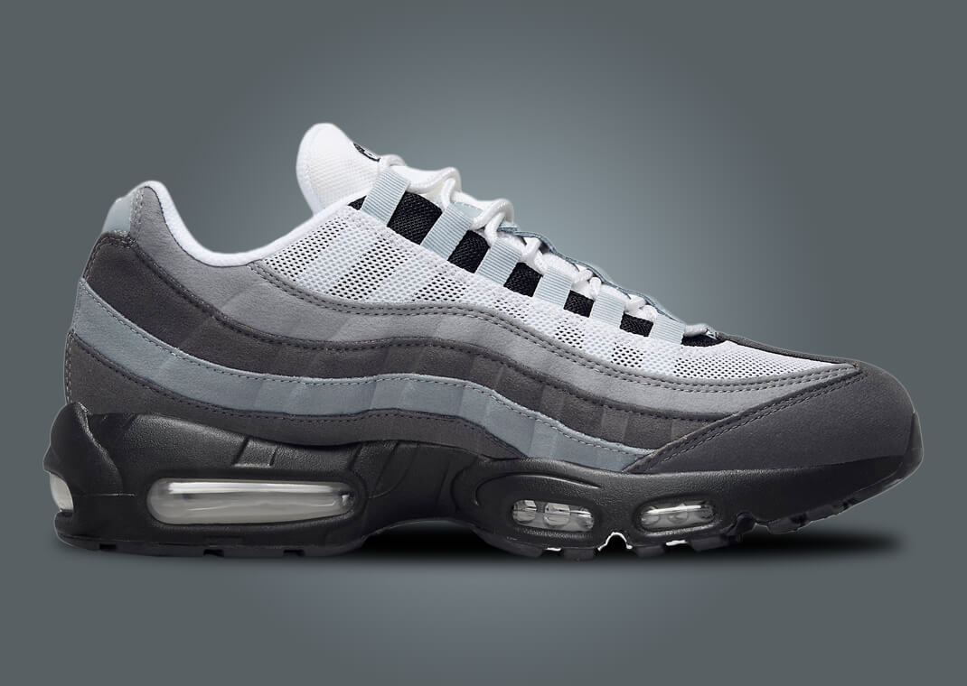 A Reworked Swoosh Logo Appears On The Nike Air Max 95 Jewel Anthracite - Sneaker News