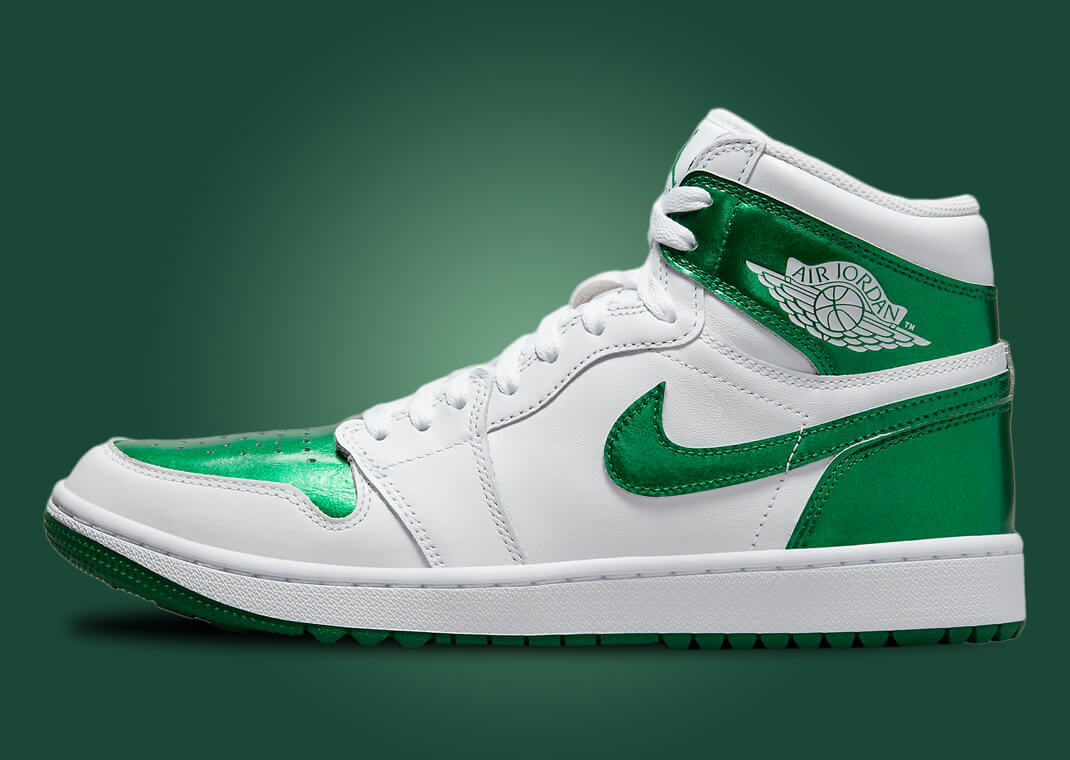 The Air Jordan 1 High Golf Pine Green Releases April 28th - Sneaker News