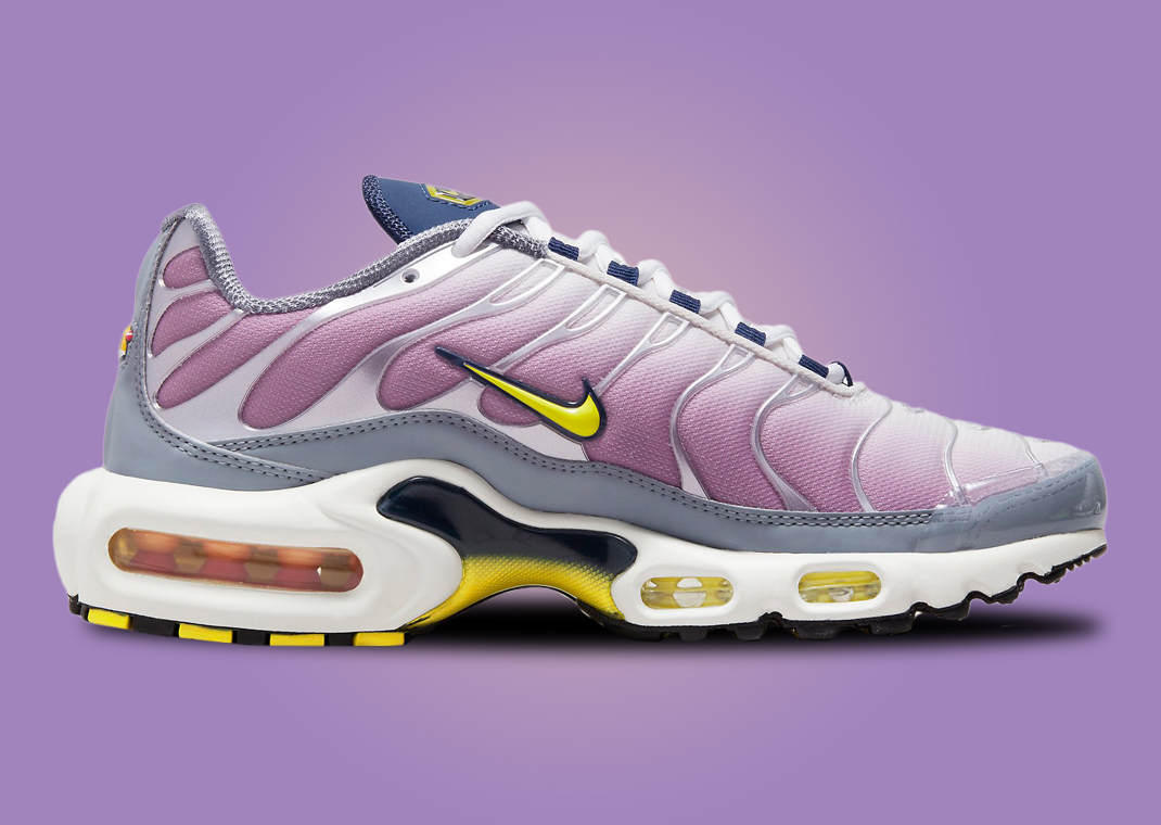 The Nike Air Max Plus Violet Dust High Voltage Hits Shelves This July ...