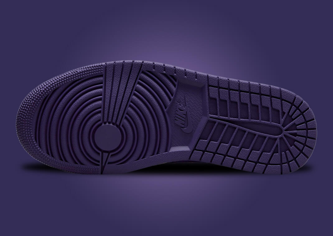 Official Look At The Air Jordan 1 Low Sky J Purple - Sneaker News