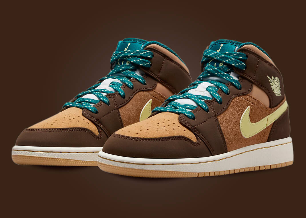 Official Look At The Air Jordan 1 Mid SE Seasonal Collector GS ...