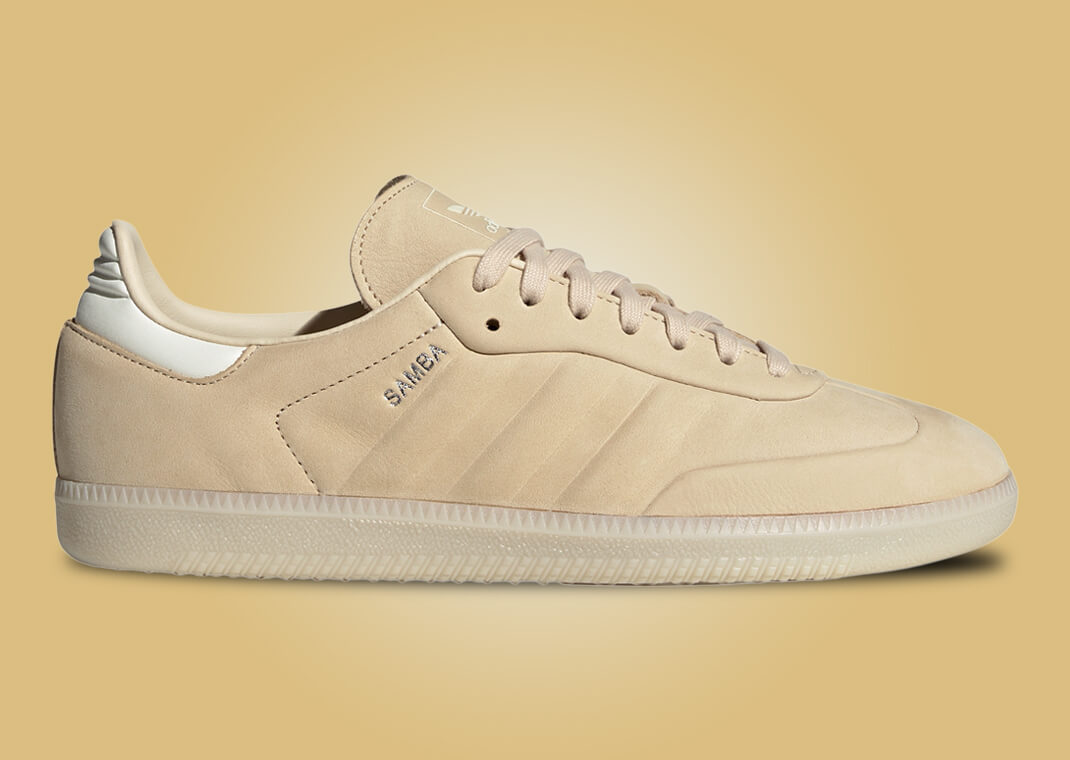 The adidas Samba Goes Lux With a Monochromatic Leather Pack - Sneaker News