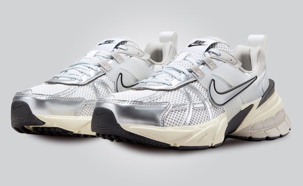 The Nike V2K Run Summit White Metallic Silver Brings Retro Vibes - Sneaker News